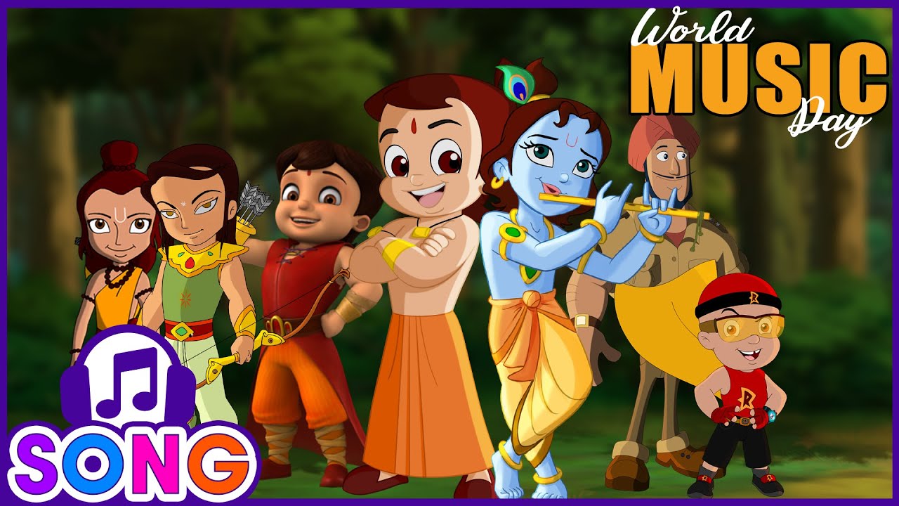 World Music Day Special 🎵 | Top Songs from Chhota Bheem, Mighty Raju ...
