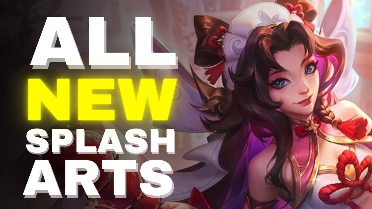 ALL NEW SPLASH ARTS | Seraphine Jhin Nami Syndra Cassiopeia Amumu ...