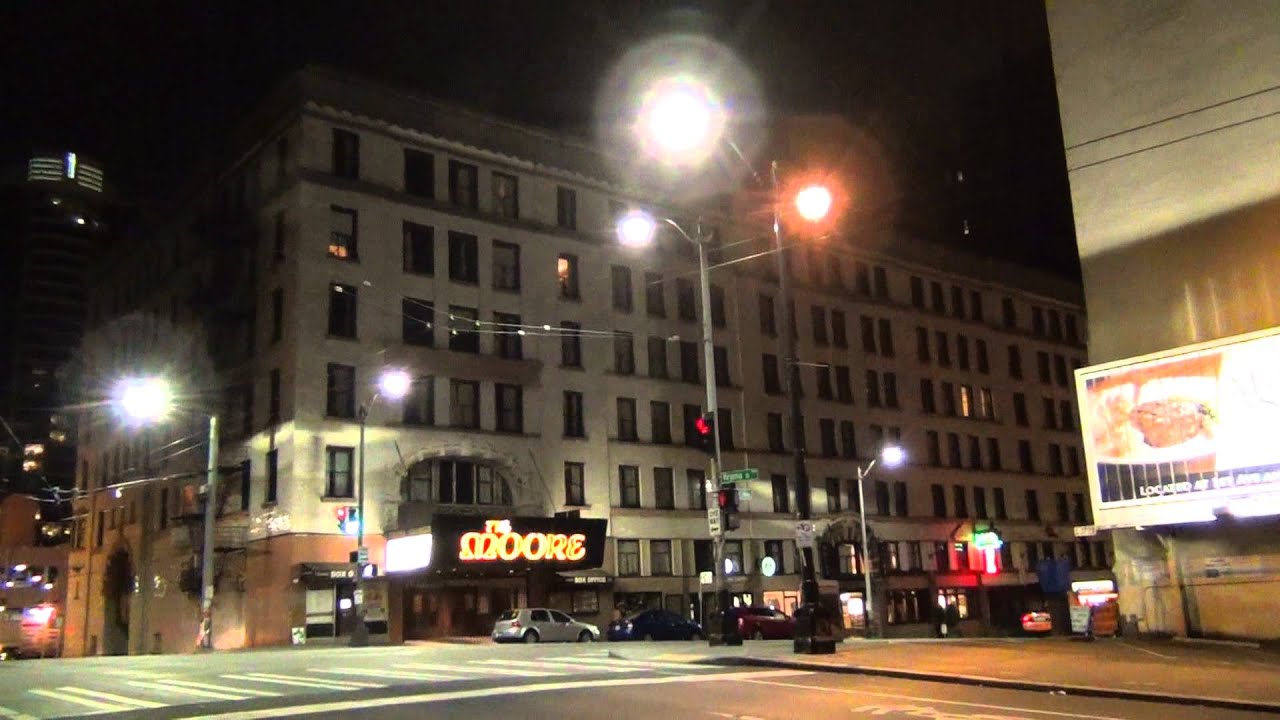 Walking Through The Moore Hotel, Seattle, WA (Part 1) - YouTube
