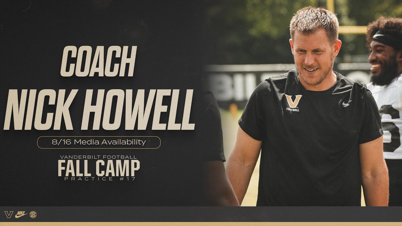 August 16, 2023 | Nick Howell Media Availability - YouTube