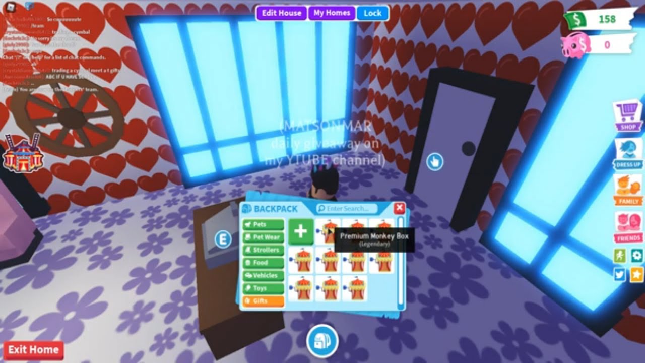 Trading Premium Monkey Boxes adopt me - YouTube