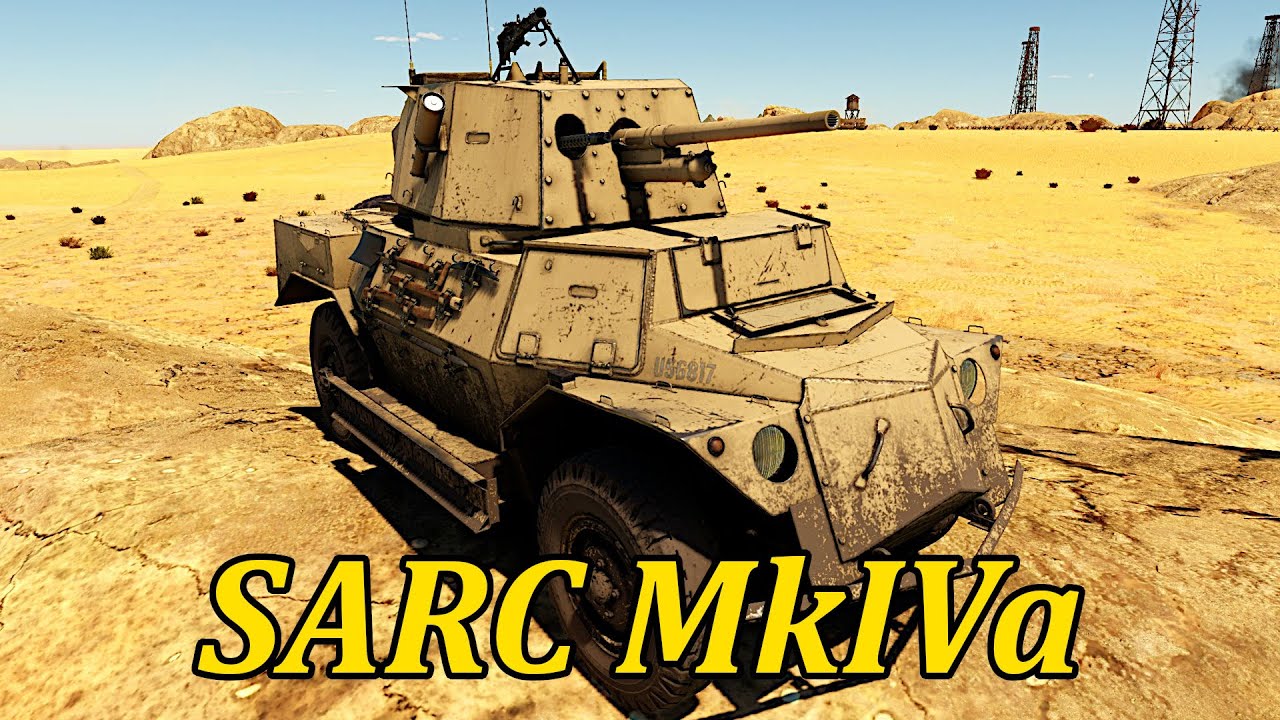 Marmon-Herrington Armoured Car | SARC MkIVa | War Thunder - YouTube