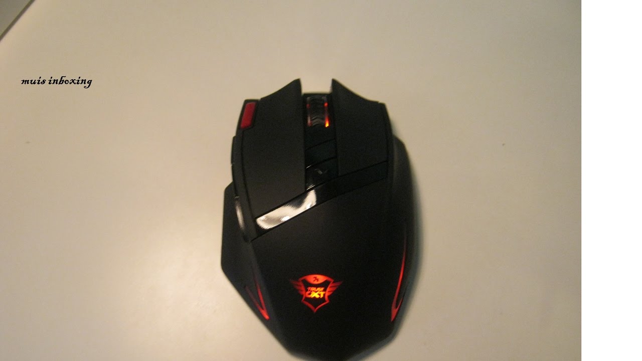 trust muis unboxing - YouTube