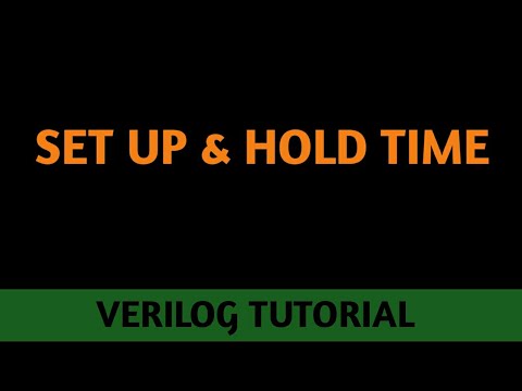 SET UP & HOLD TIME ||it's physical meaning|| it's importance||How it's ...