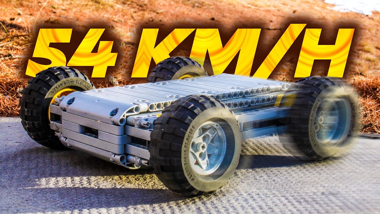 How Fast Can a Lego Car Drive? Speed Comparison Part 2 - YouTube