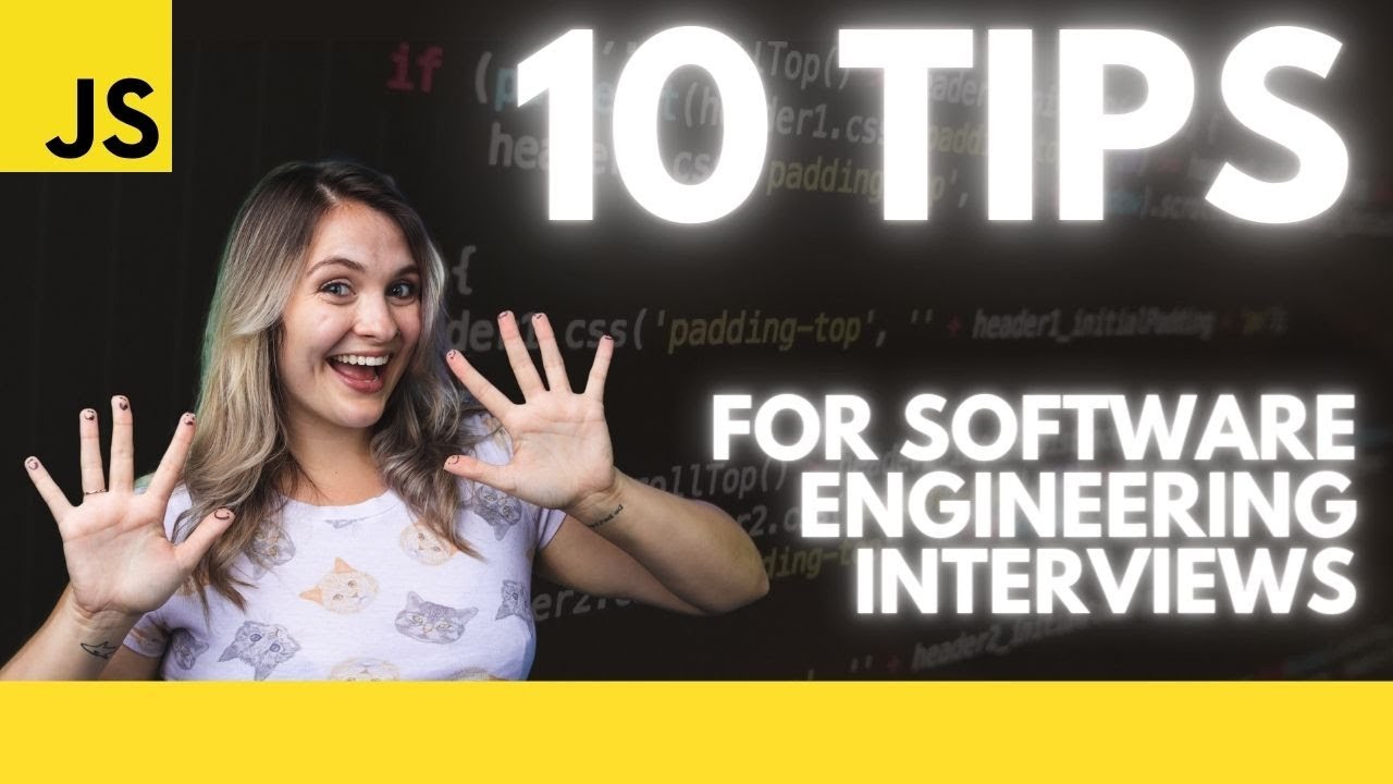 10 Software Engineering Interview Tips (Frontend Focused) - YouTube