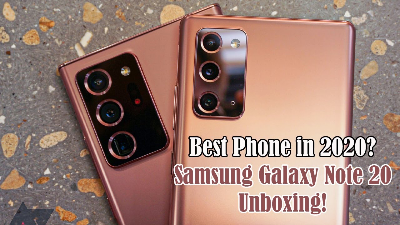 Samsung Galaxy Note 20 Unboxing - Best Phone in 2020? | Dyzicles - YouTube