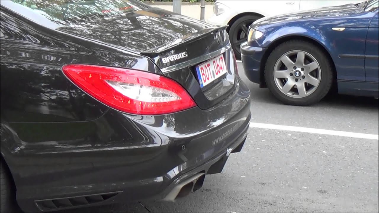 Brabus CLS 63 AMG Rev and Acceleration - YouTube