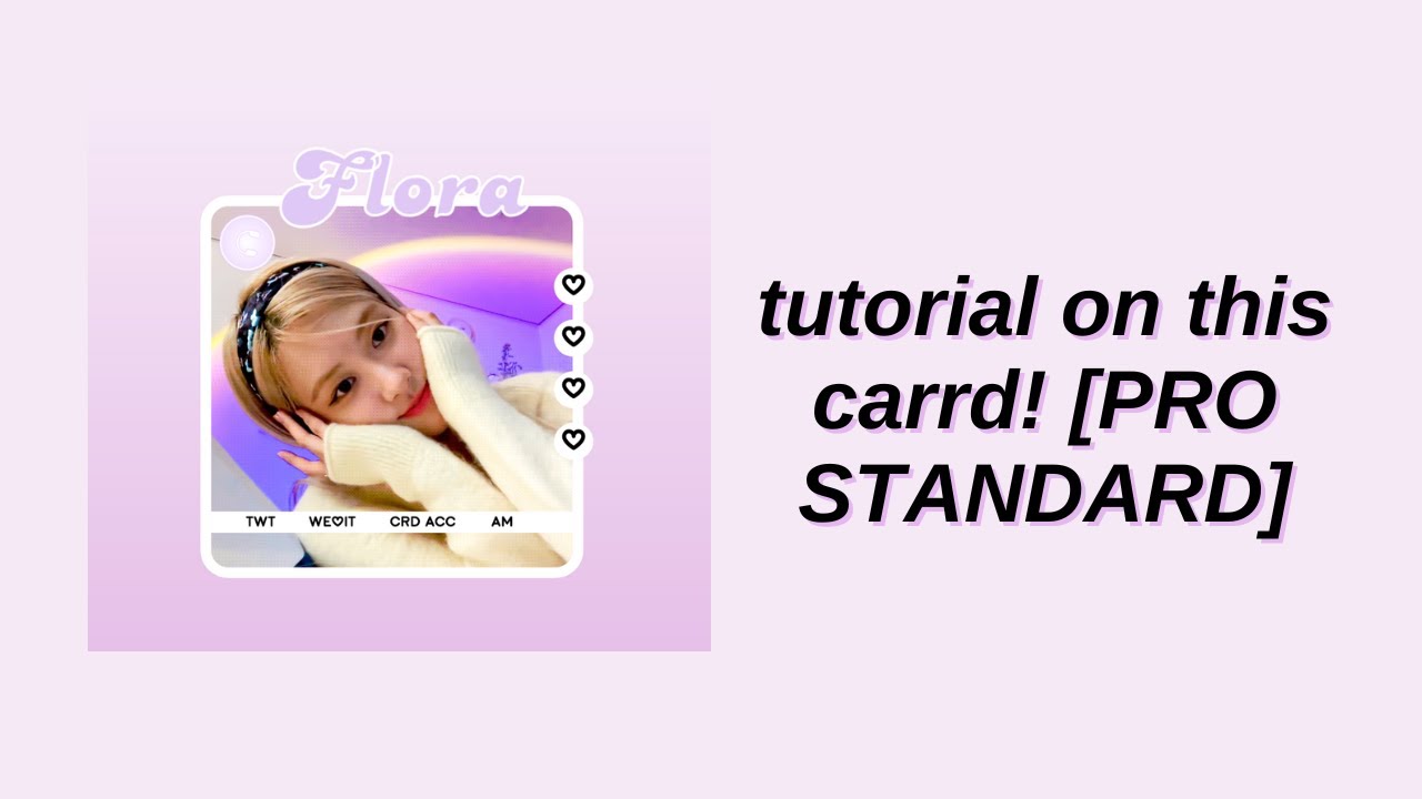tutorial on this carrd! - © jjuniiy [PRO STANDARD] - YouTube