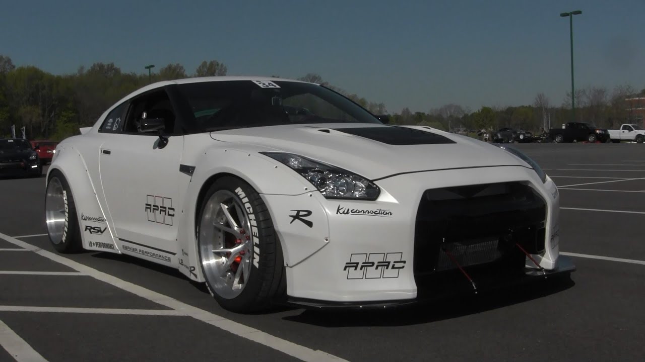 Liberty Walk Nissan GT-R R35 - Widebody Charger - Tuned GT-R SOUNDS ...