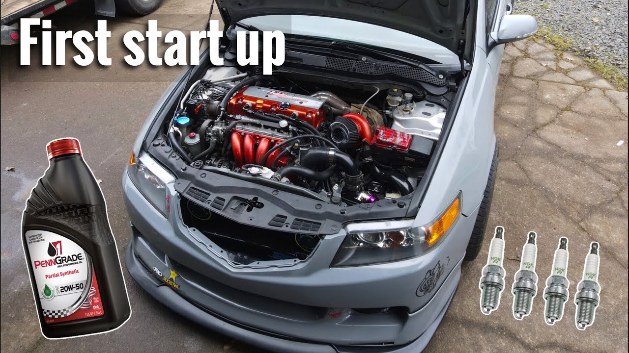 Turbo Tsx: First start up and drive test. - YouTube