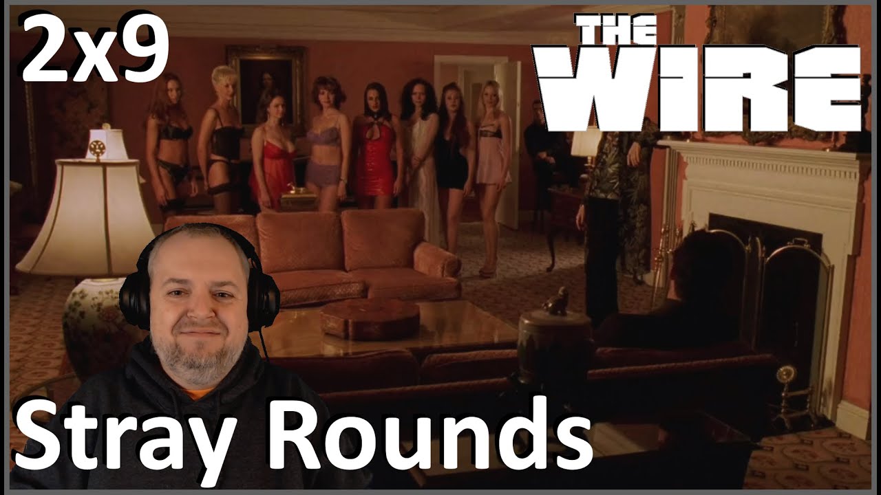 The Wire 2x9 'Stray Rounds' REACTION - YouTube