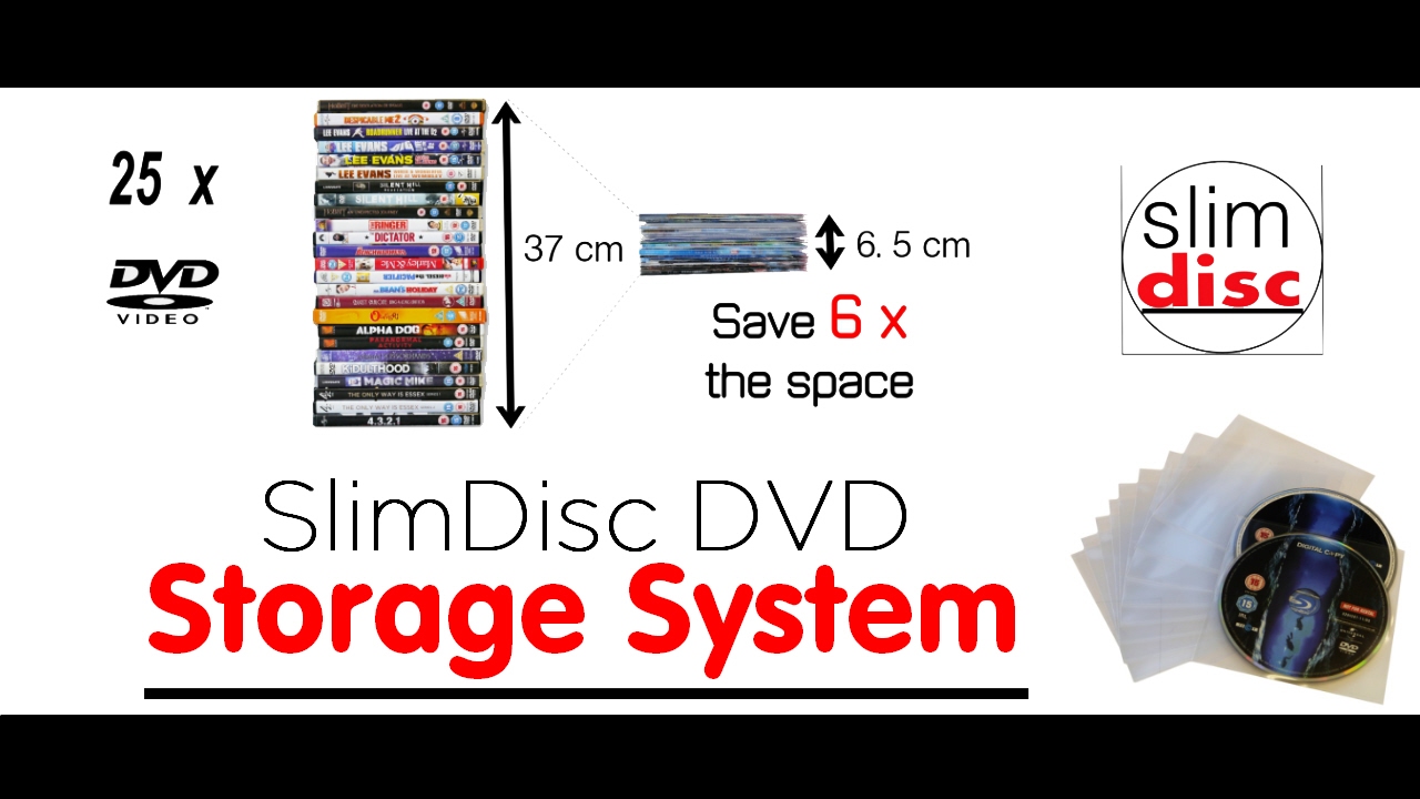 SlimDisc DVD Storage System Demonstration - YouTube