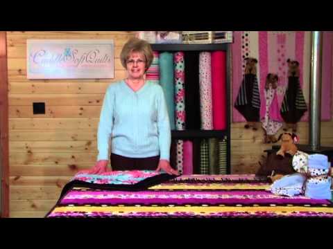 Cuddle Soft Quilt Kits - Baby Blanket Intro. - YouTube
