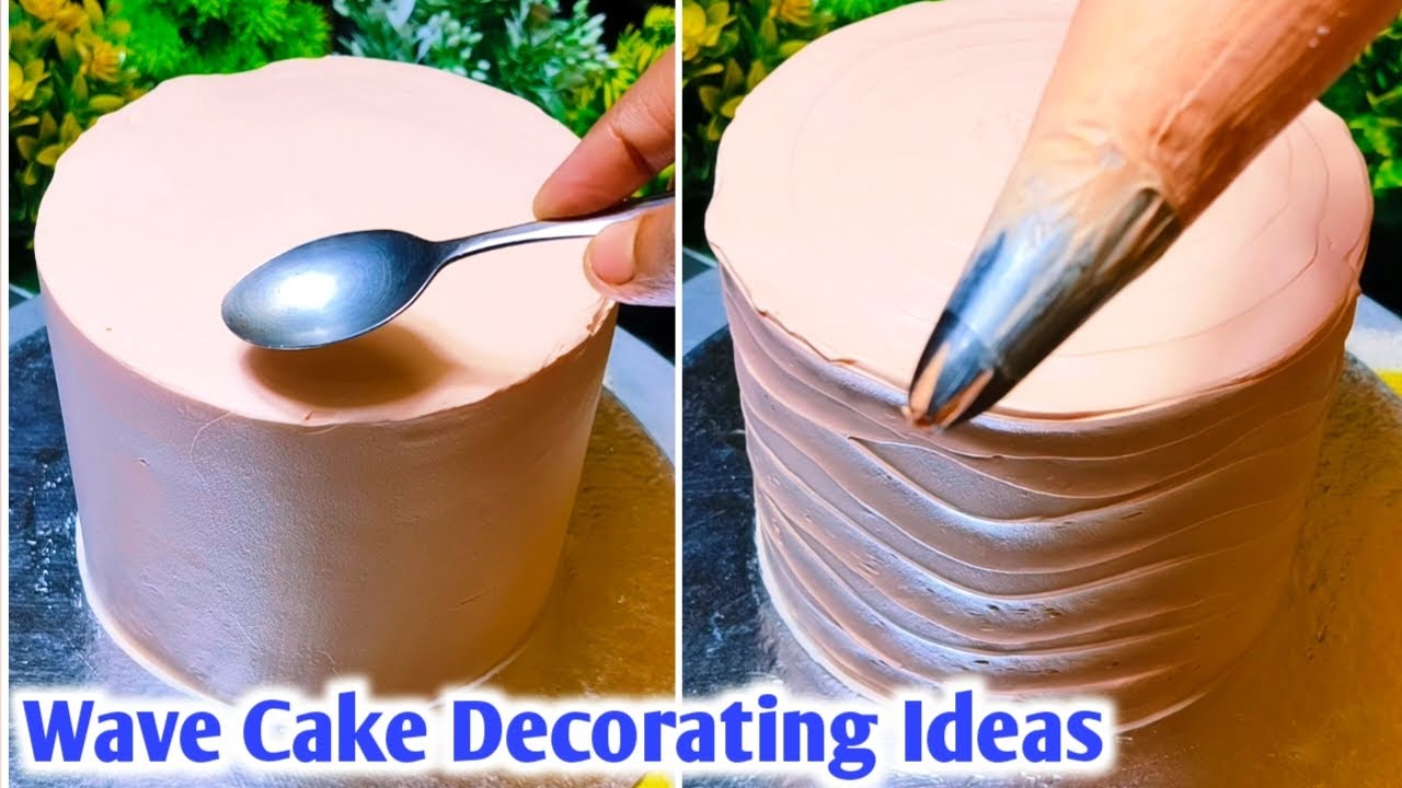 Wave Cake Decorating Ideas || Homemade Easy Cake Decorating Ideas - YouTube