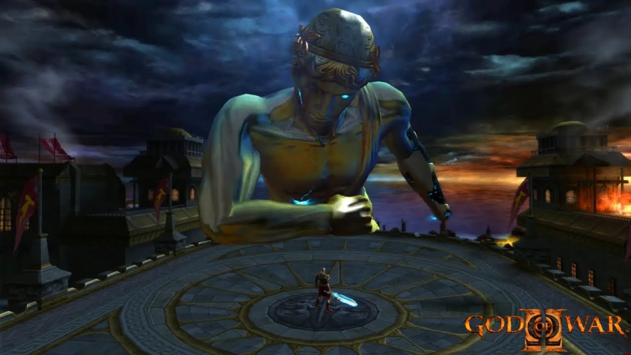 Kratos VS Colossus Full Boss Fight | GOD OF WAR II - YouTube