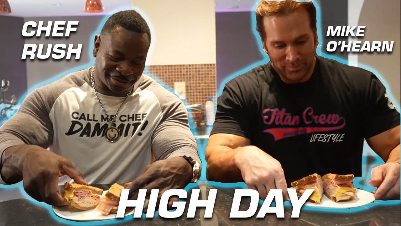 High Calorie Day Of Eating With Chef Rush - YouTube