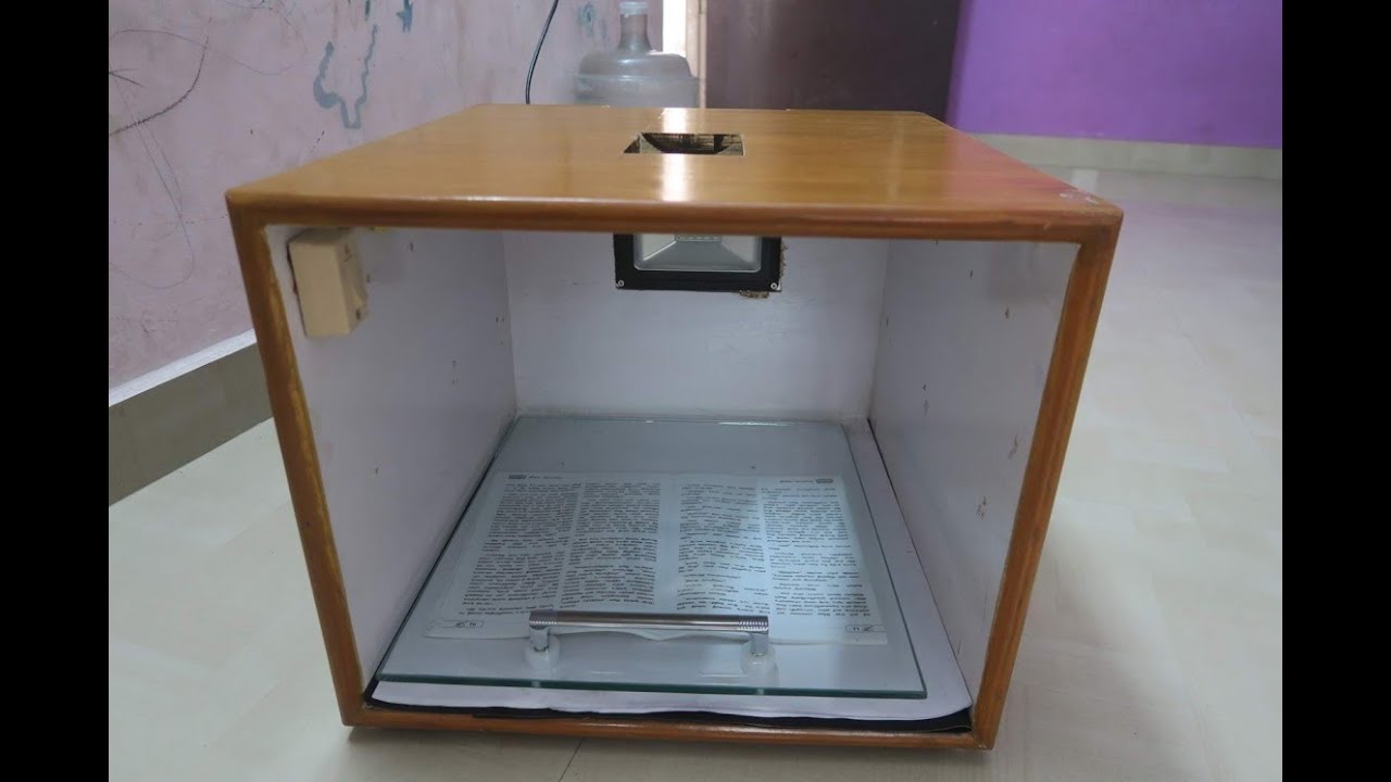 How to make a low cost scanbox? - YouTube