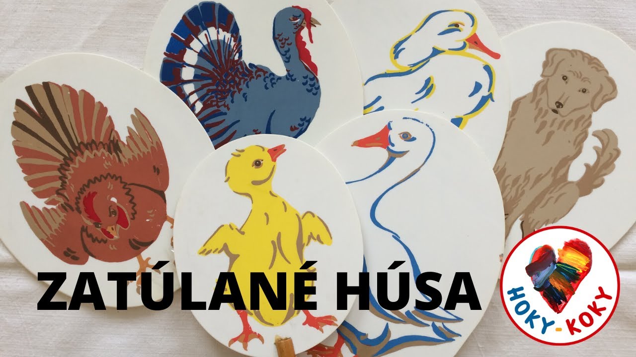 ZATÚLANÉ HÚSA - prednes a dramatizácia básne pre deti - YouTube