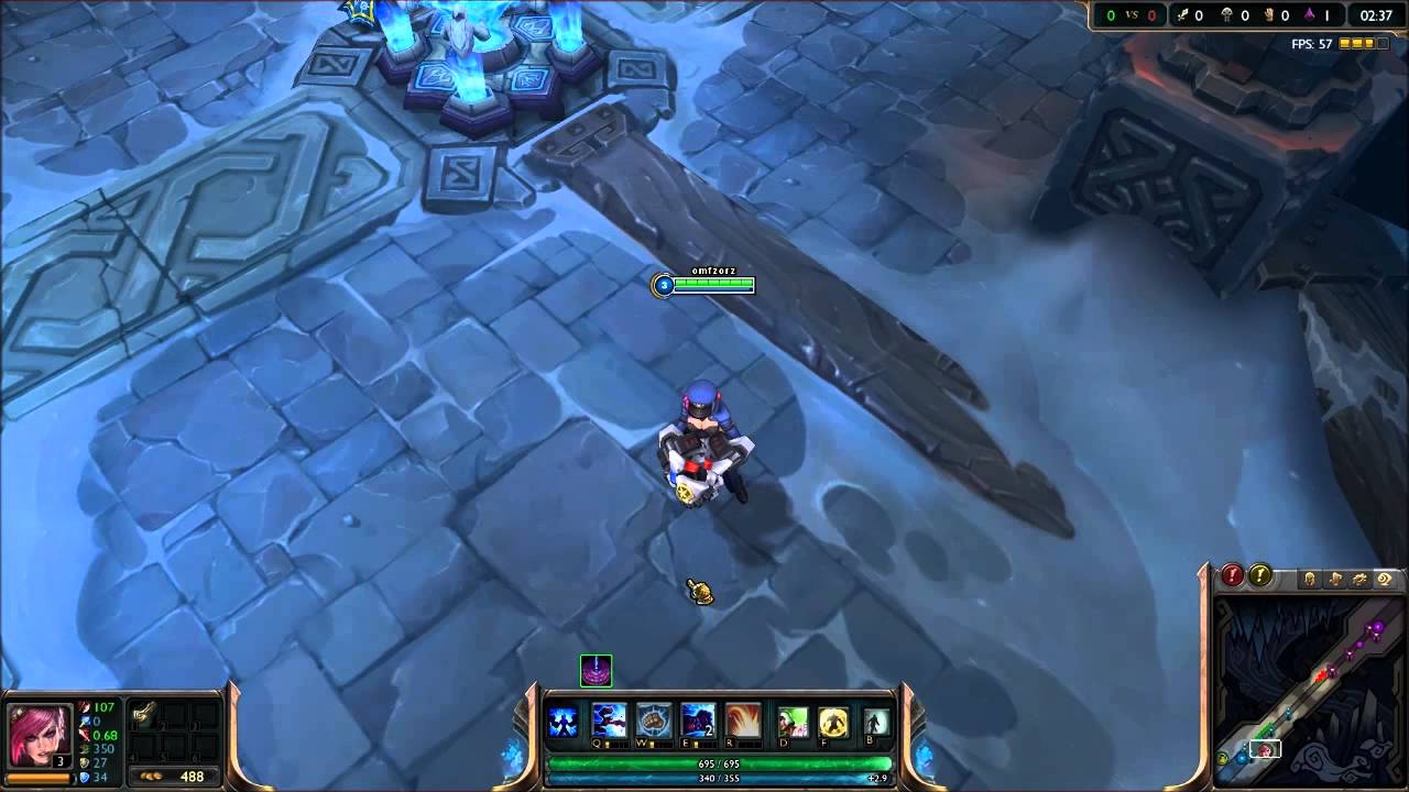 Officer Vi skin spotlight/gameplay/preview league of legends - YouTube