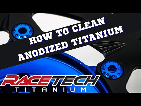 CLEANING ANODIZED TITANIUM - General Maintenance Tips! - YouTube