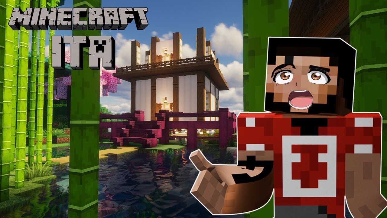 Minecraft ITA #112 - Una nuova BUILD GIAPPONESE...ma naturalmente è ...