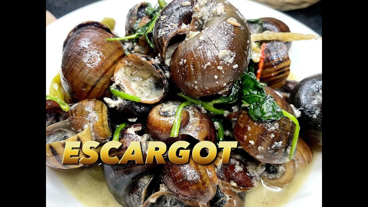 ESCARGOT IN FRENCH, KUHOL SA TAGALOG. GINATAANG KUHOL, ANNE SARAP NAMAN ...