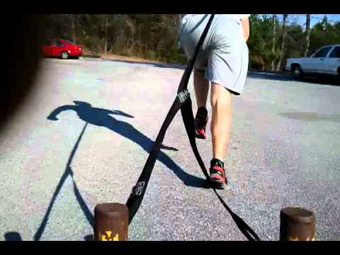 100m Sled Pull @ CrossFit Innovate - YouTube