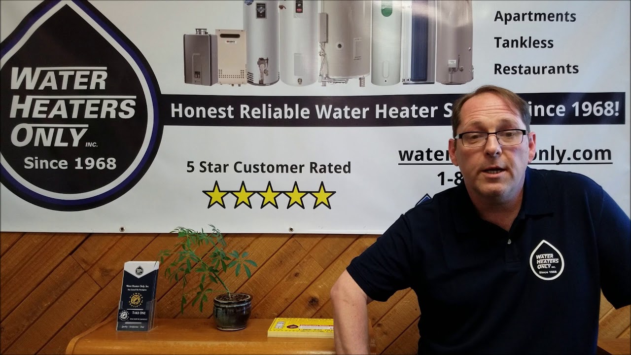 Water Heater Rating Plates It's Good To Know - YouTube