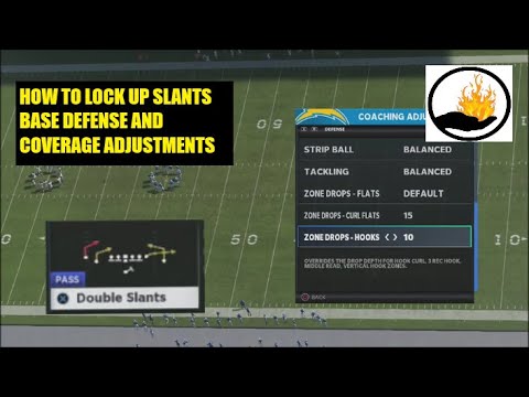 MADDEN 21 DEFENSIVE SET UP TO SLOW DOWN SLANTS SPAMMERS - YouTube