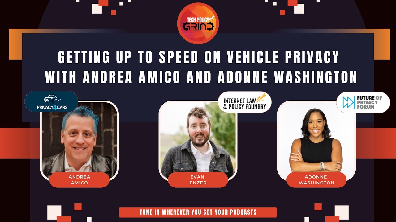 Getting Up to Speed on Vehicle Privacy with Adonne Washington and ...