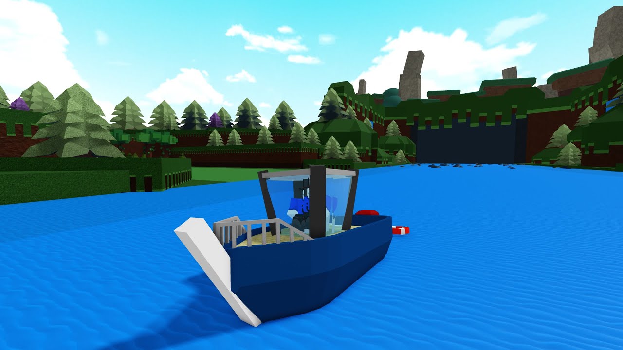 I made a boat that moves like a boat in Build a Boat - YouTube