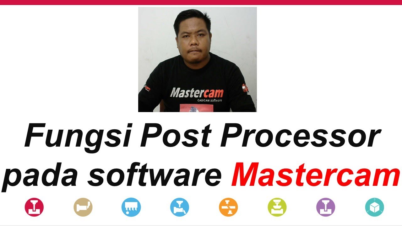 Fungsi Post Processor pada software Mastercam - YouTube