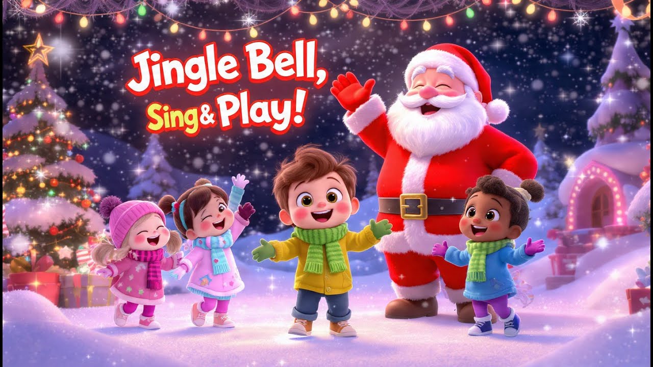 Jingle Bell, Sing & Play! 🎶 Fun Christmas Song for Kids - YouTube