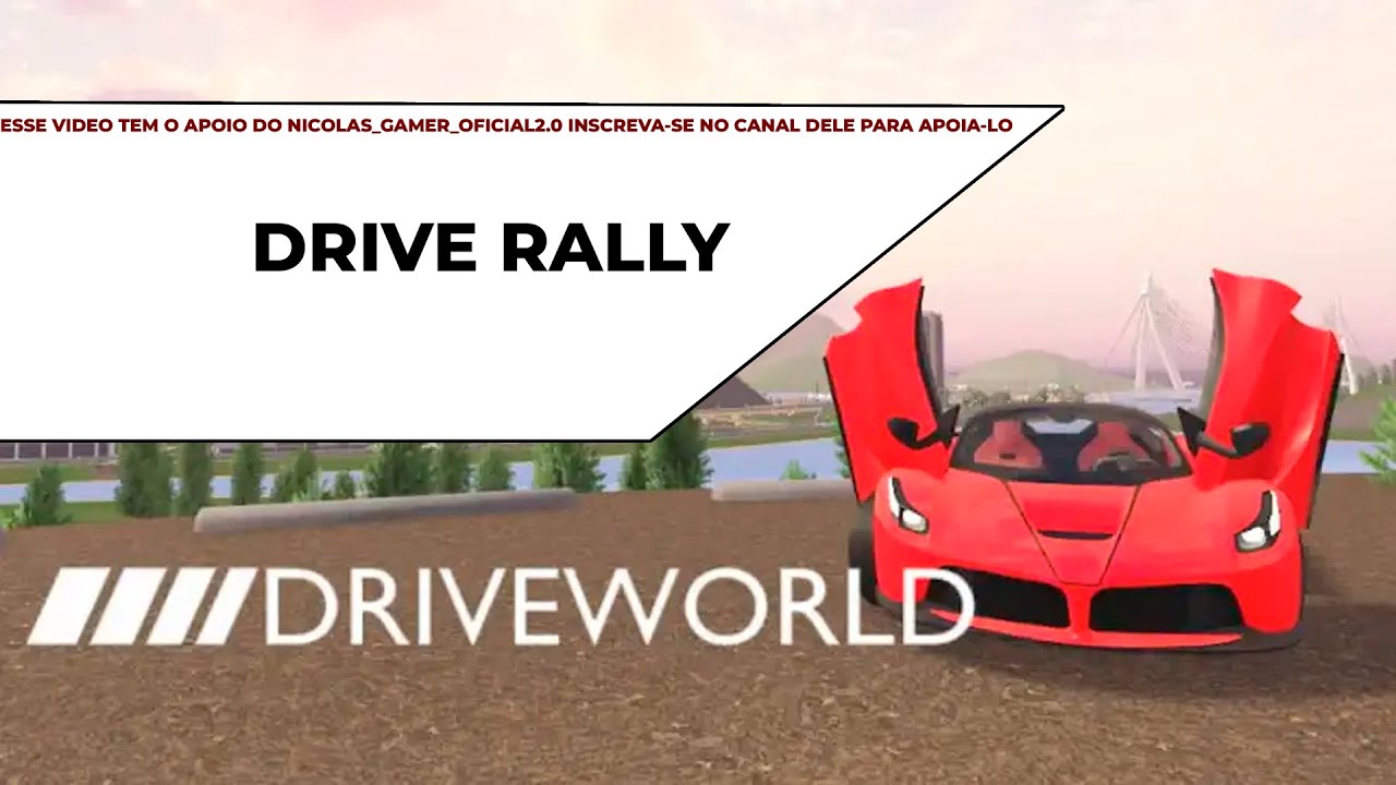 DRIVE RALLY - drive world roblox - YouTube