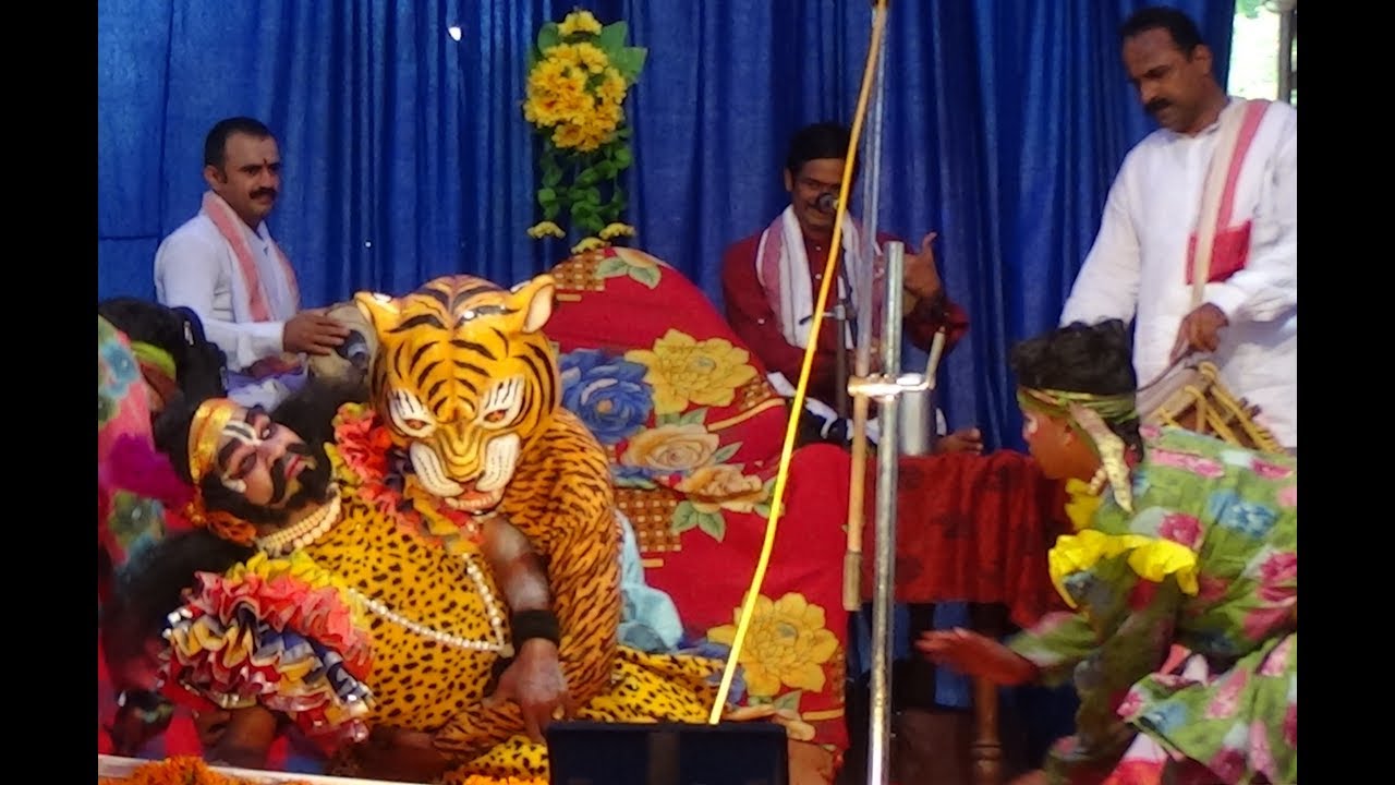 Yakshagana -- Manishada - 6 - Kannadikatte-Kateel-Adka - YouTube