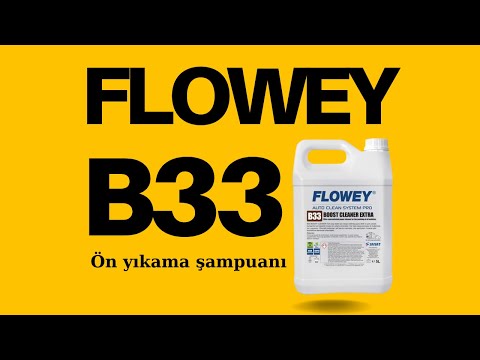 Flowey B33 Pre Wash Ön yıkama şampuanı #reklam