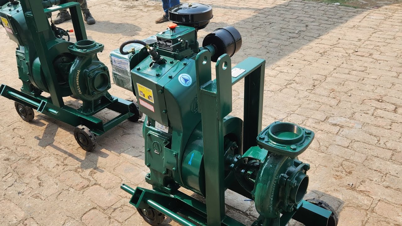 PUMPING SET FOR WATER DISCHARGE DIESEL PUMPING SET WITH FIELDMARSHAL ...