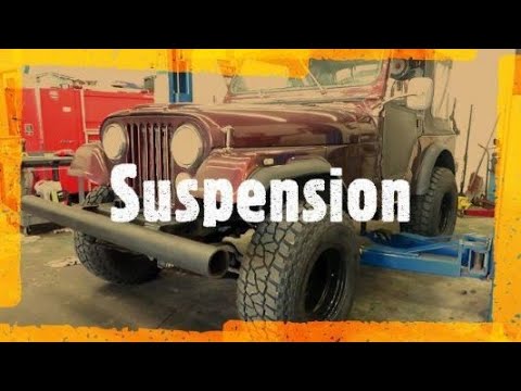 Jeep CJ5 Restoring The Suspension - YouTube