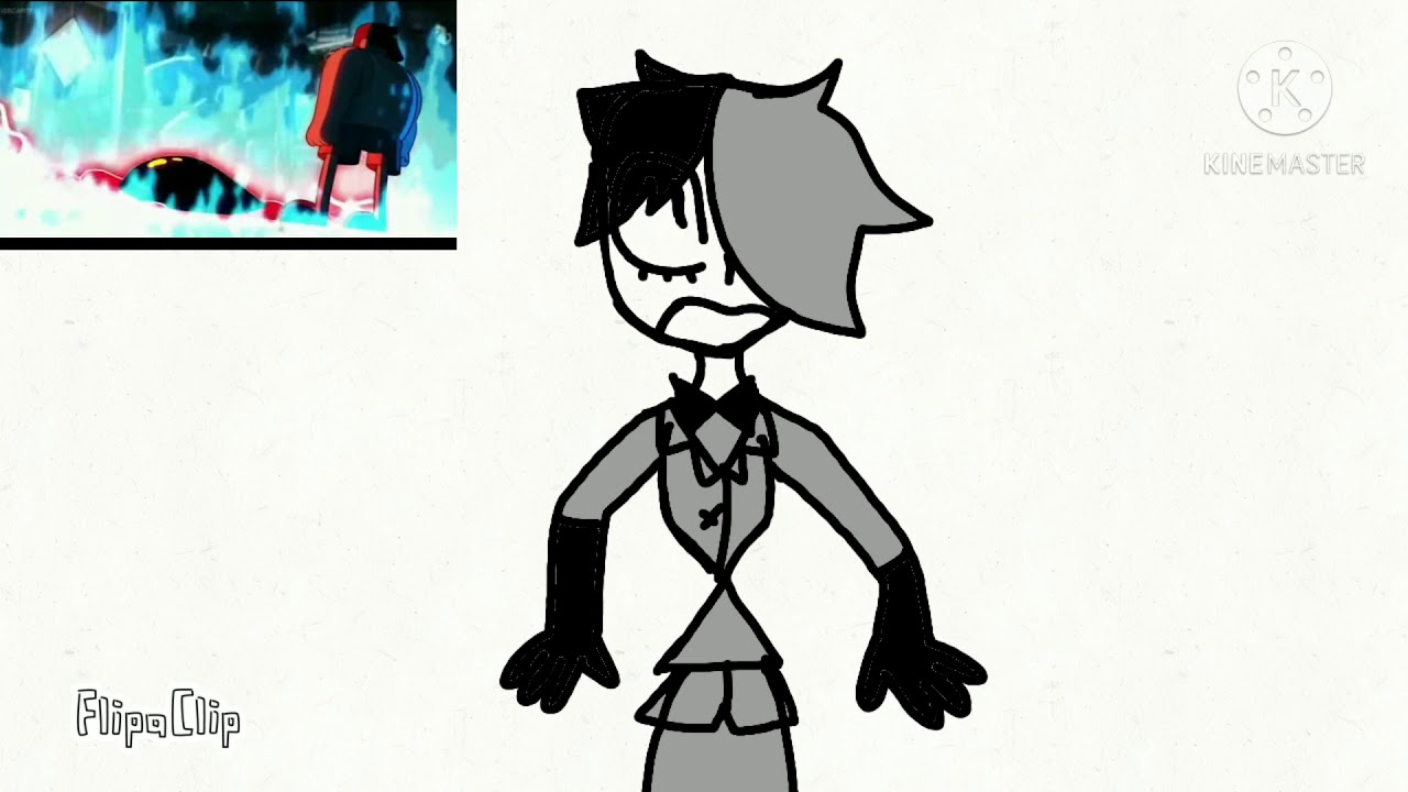 Bill Ciphers death scene re-made as human form - YouTube