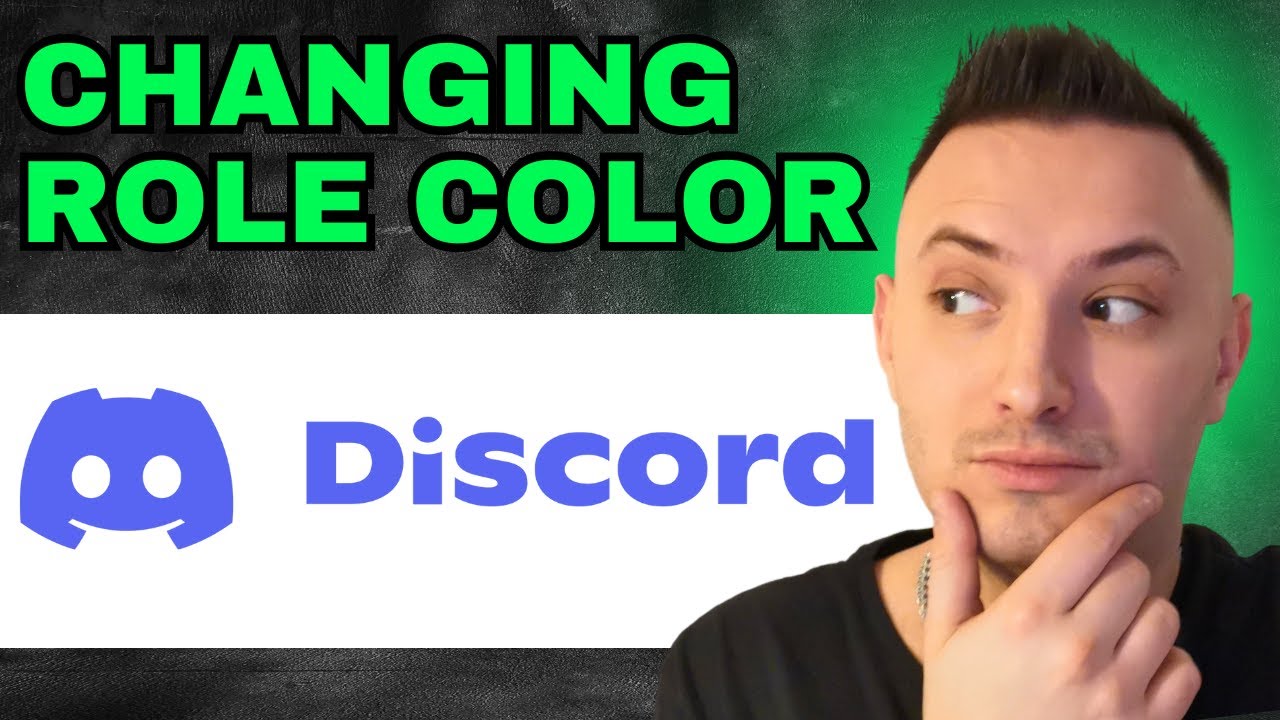 How To Change Role Color In Discord (2024) - QUICK GUIDE! - YouTube