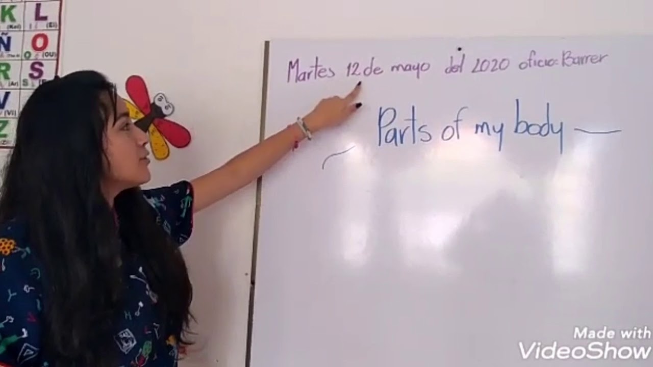Parts of my body- clase de inglés partes de mi cuerpo - niños mayores ...
