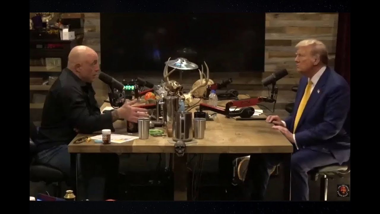 TRUMP BREAKS THE INTERNET ON JOE ROGANS PODCAST - YouTube