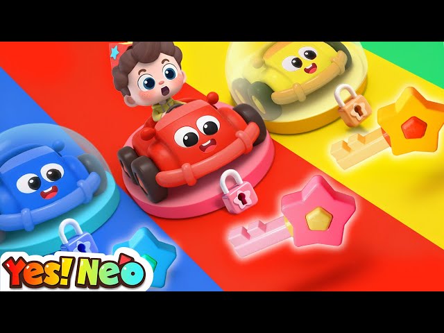 Color Cars Escape Room | Learn Colors with Cars | Nursery Rhyme & Kids ...