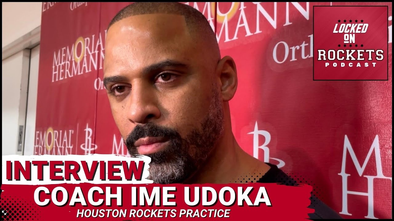 Ime Udoka | Houston Rockets Practice | 2023-2024 NBA Season - YouTube