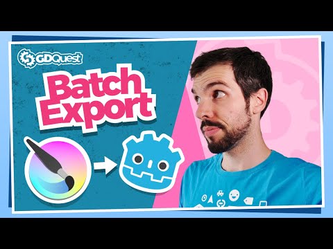 How we Batch Export Sprites from Krita to Godot - YouTube