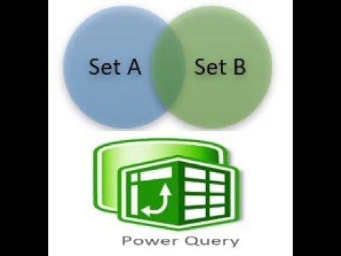 Inner Joint with Excel via Power Query - YouTube