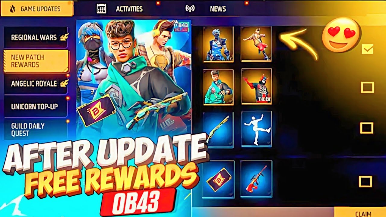 Ob43 Update Special Events🥳🤯 | Free Fire New Event | Ff New Event ...