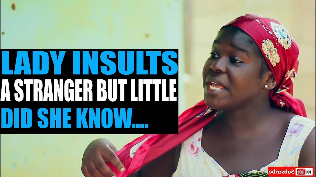 Lady Insult A Stranger But Little Did She Know.... @DharMann ...