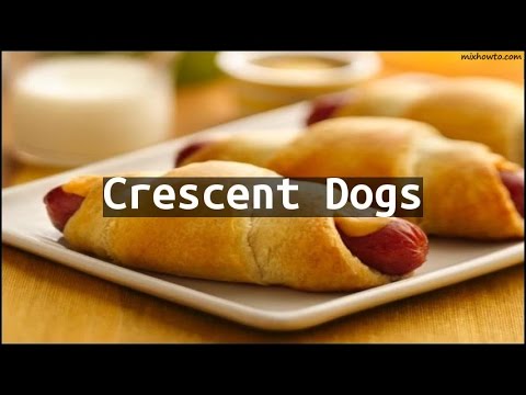 Recipe Crescent Dogs - YouTube